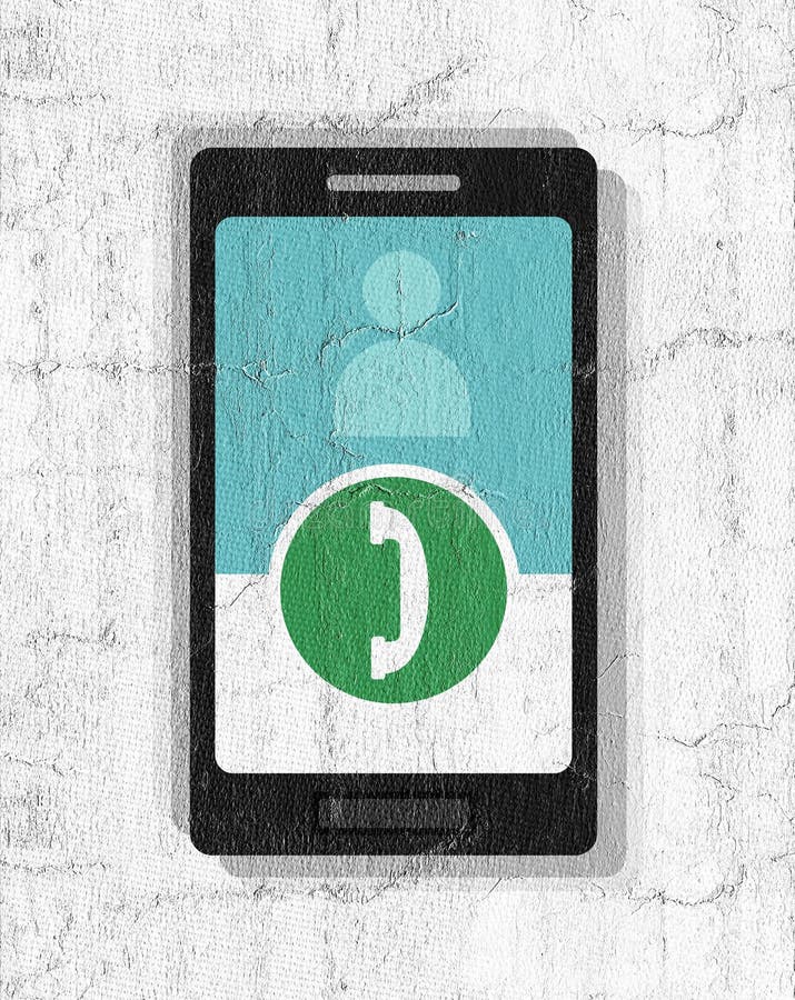 Creative Mobile Illustration Stock Illustration - Illustration of phone ...