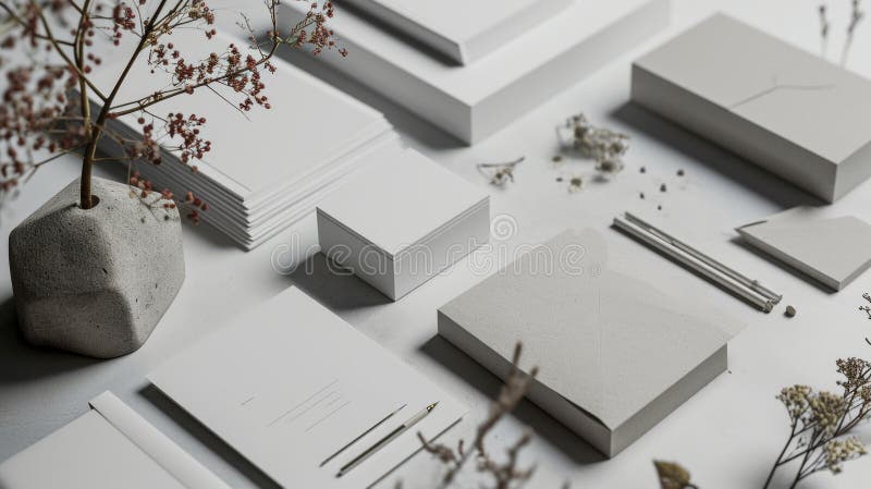 Creative Mockup of Branding Identity Set. Corporate Identity Template ...