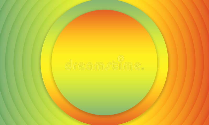 Abstract Background Dynamic Circle Layer Shape Stock Illustration ...