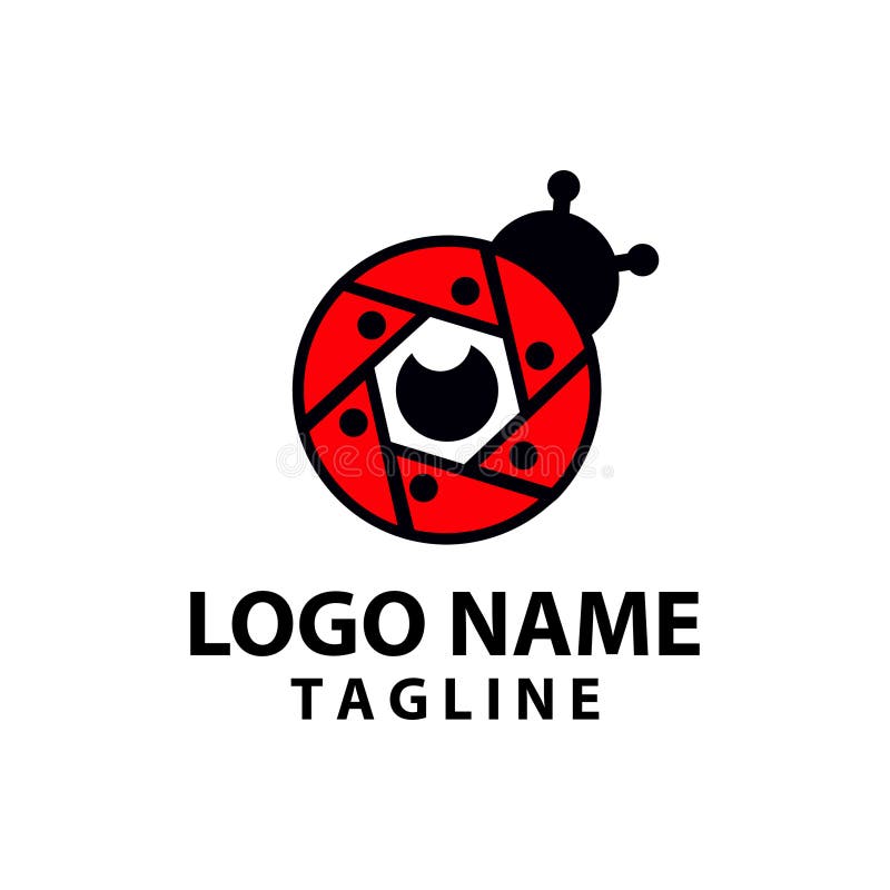 Shutter Bug Logo Design Vector Stock Vector - Illustration of logotype ...