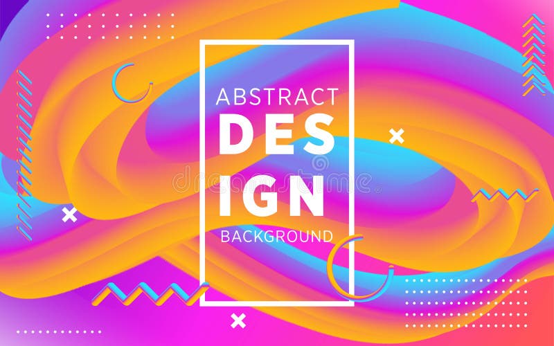 Creative Modern Design 3d Flow Shape. Liquid Wave Backgrounds with Dots ...