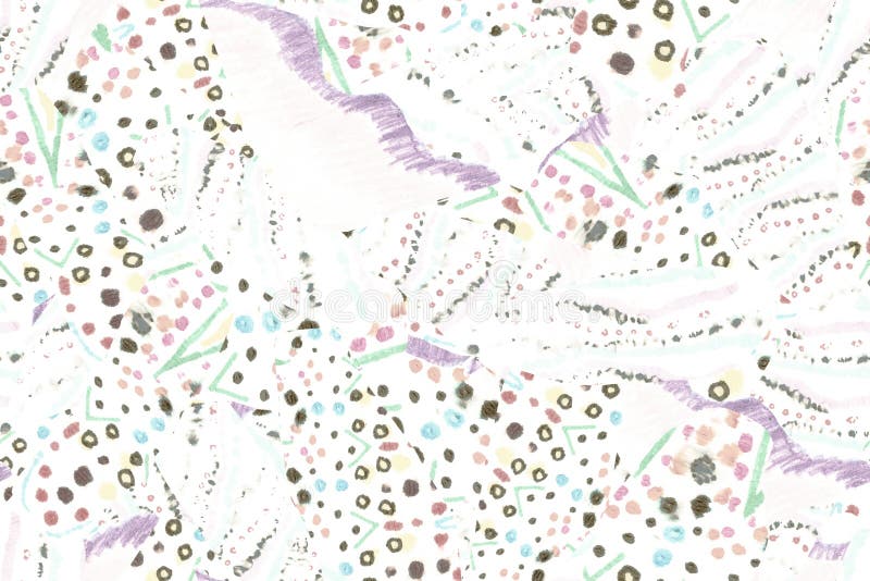 Indigo Seamless Spots Textile Print. Collage Elements Irregular ...