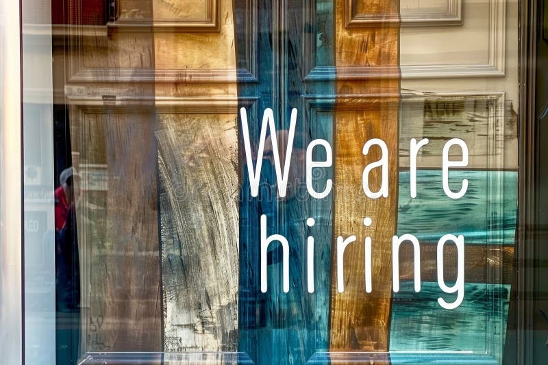 Creative and Modern Job Application Poster for 2024 Featuring we are ...