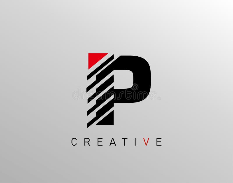 Creative Modern Letter P Logo, Monogram P Logo Icon Stock Vector ...