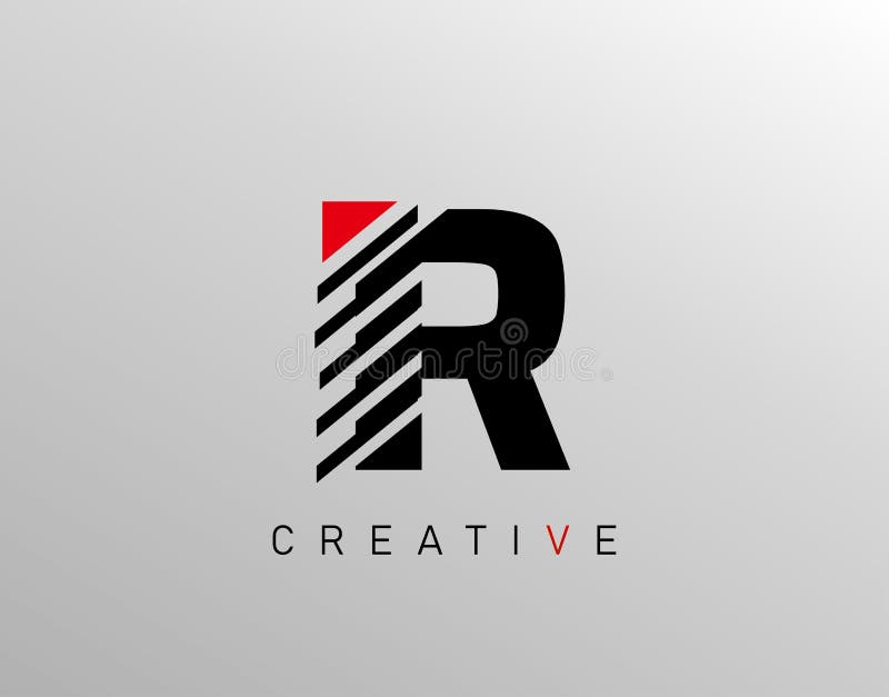 Creative Modern Letter R Logo, Monogram R Logo Icon Stock Illustration ...