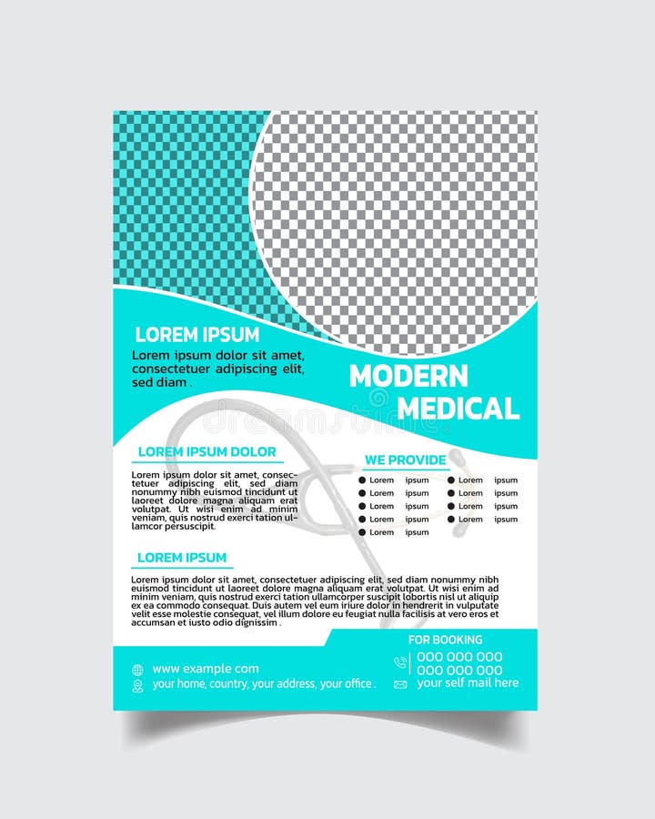 Creative Modern Medical Flyer Template, Unique Medical Flyer Leaflet ...