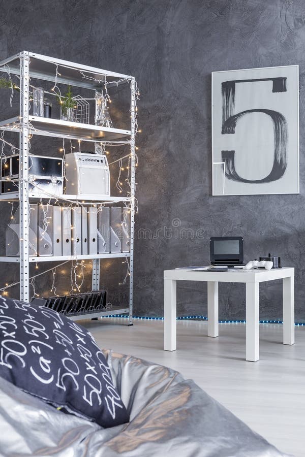 Creative Modern Room Interior Design Stock Image - Image of functional ...