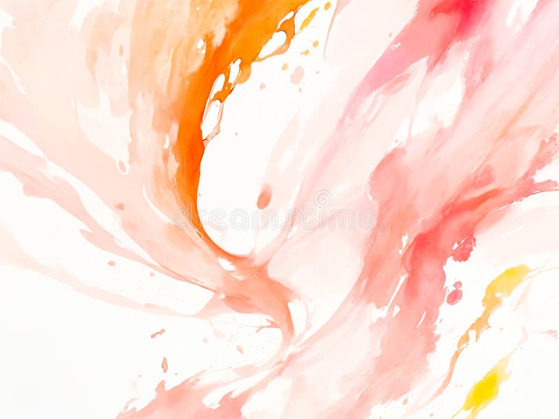 Creative Modern Style Art Painting. Colorful Artistic Design Stock ...