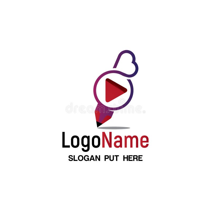 Creative and Modern Video Editor or Romantic Video Graphs Logo Design ...