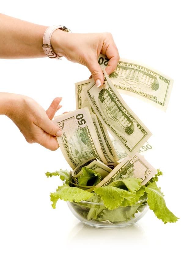 Creative money food stock photo. Image of heap, food - 18235326