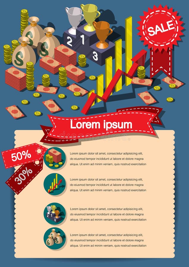 Creative Money Template Flyer Brochure Vector Paper Design Template ...