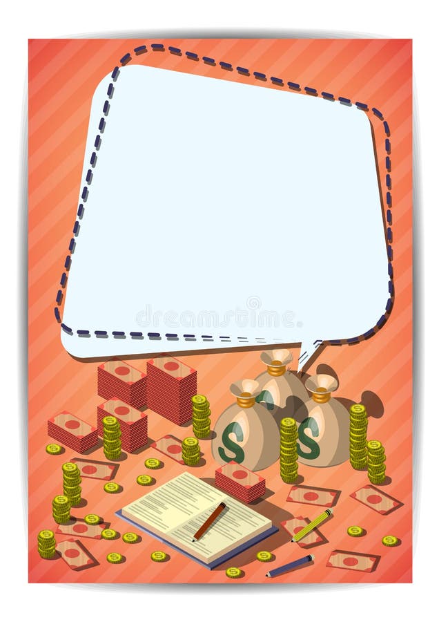 Creative Money Template Flyer Brochure Vector Paper Design Template ...