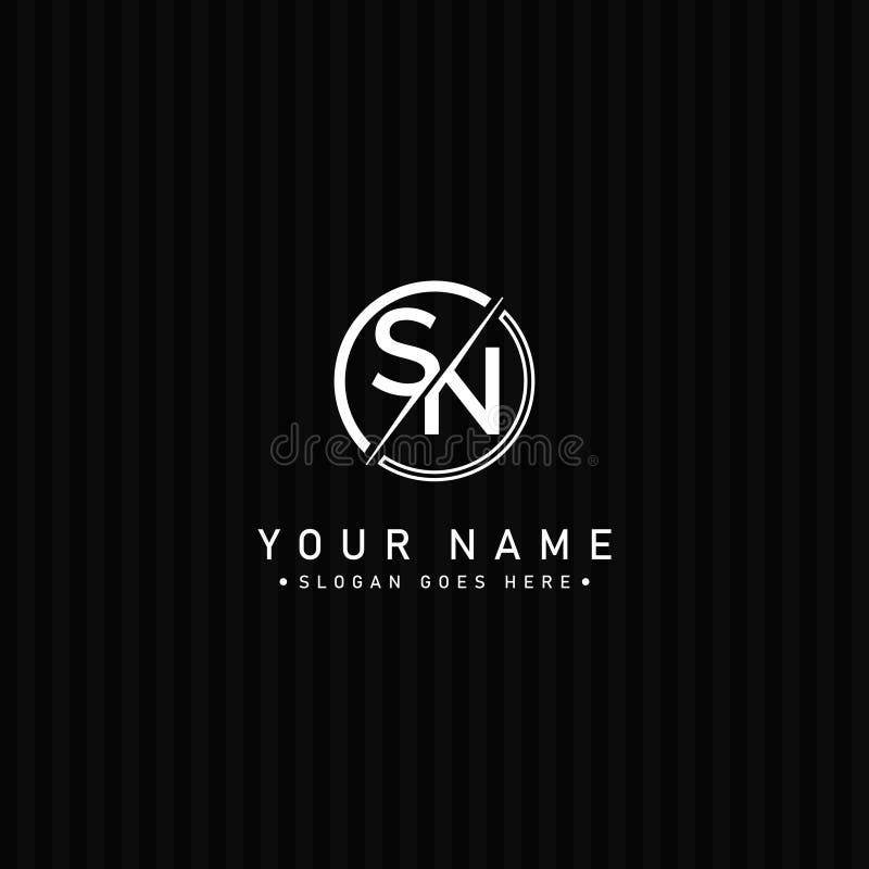 S N Letter Logo Stock Illustrations – 830 S N Letter Logo Stock ...
