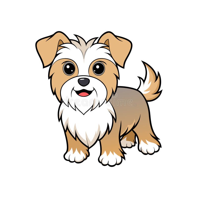 Creative Morkie Coloring Activity Stock Photo - Illustration of sketch ...