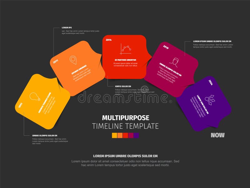 Evolution Timeline Infographics Stock Illustrations – 1,793 Evolution ...