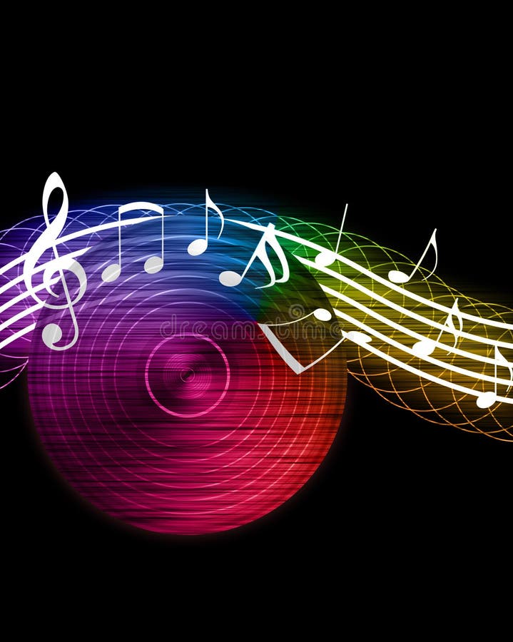 Creative Music Notes stock illustration. Illustration of creative ...