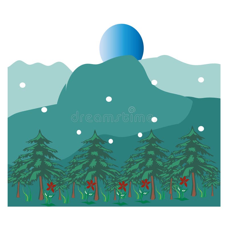 A creative nature design. stock illustration. Illustration of brand ...