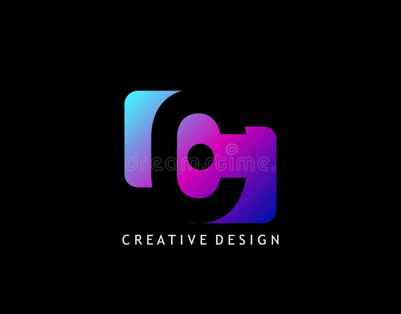 Creative Negative Space R Letter Logo, Geometric Shape Design Concept ...