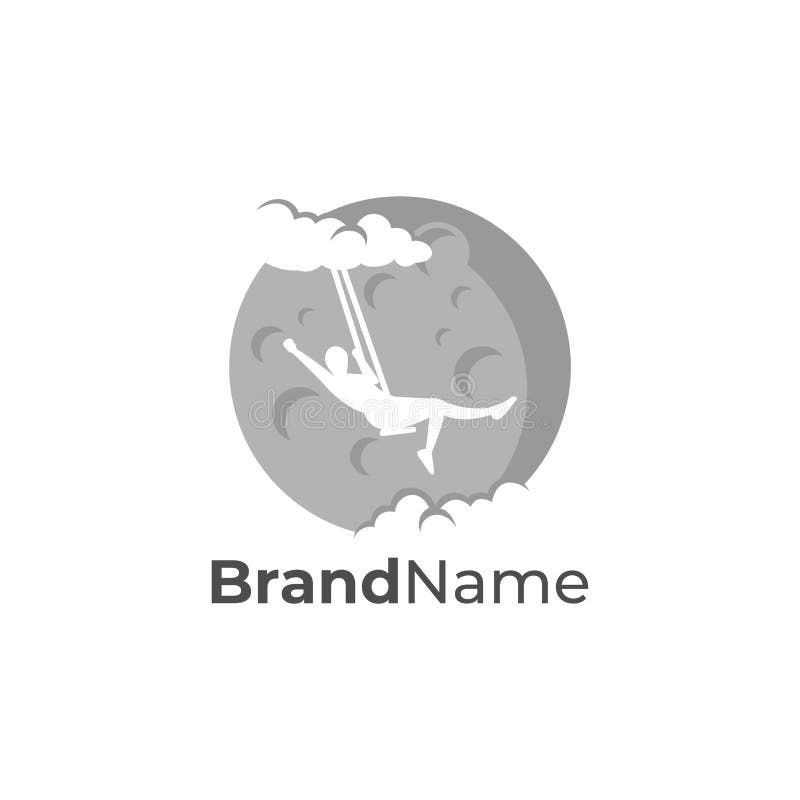 Creative Negative Space Logo of Dream Maker Fantasy with People Touch ...