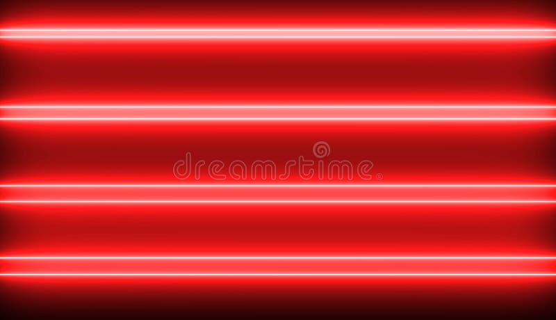 Creative Neon Bars Rendering. Colorful Led Lines Lightning Stock ...