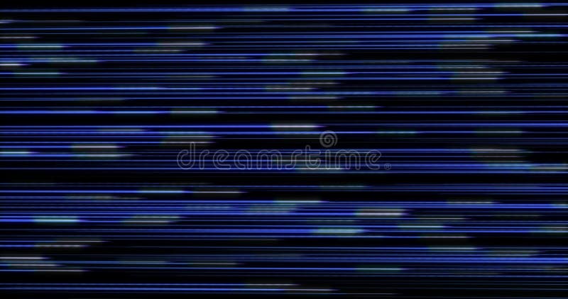 Creative, Neon Lights and Stripe Pattern with Blue Color for Digital ...