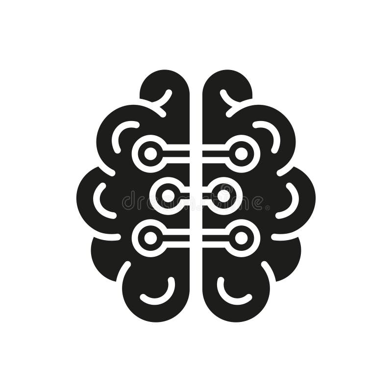 Neuroscience Brain Black Stock Illustrations – 449 Neuroscience Brain ...