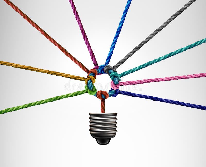 Creative Network stock illustration. Illustration of loyalty - 30303484