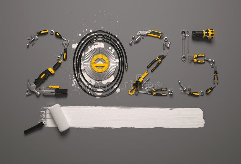 Happy New Year Engineering Stock Illustrations – 291 Happy New Year ...