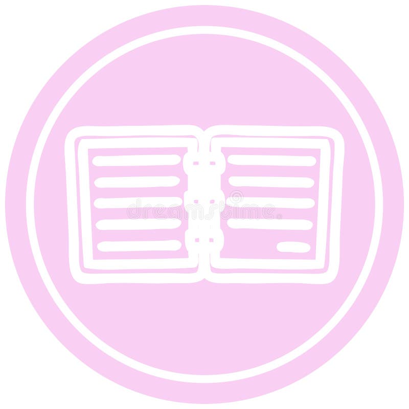 Spiral Bound Book Icon Stock Illustrations – 182 Spiral Bound Book Icon ...