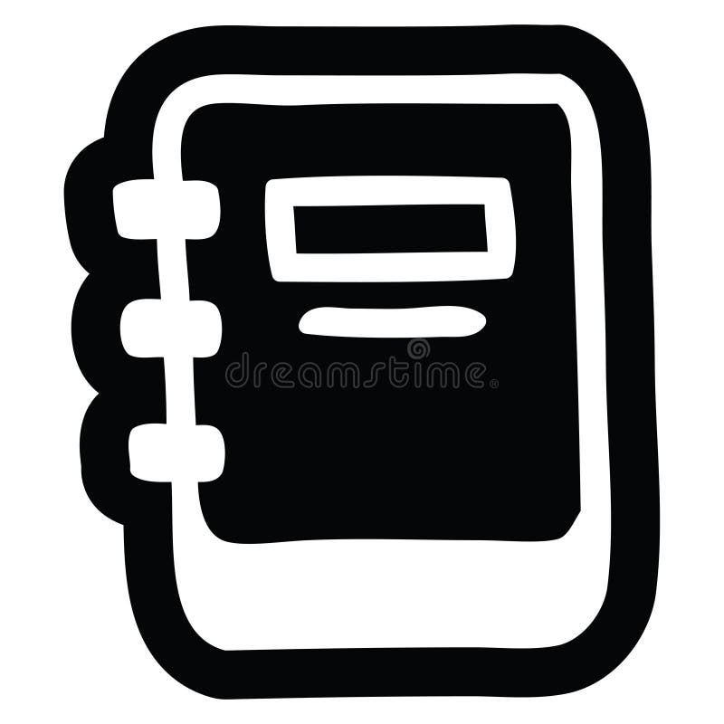 Spiral Bound Book Icon Stock Illustrations – 182 Spiral Bound Book Icon ...