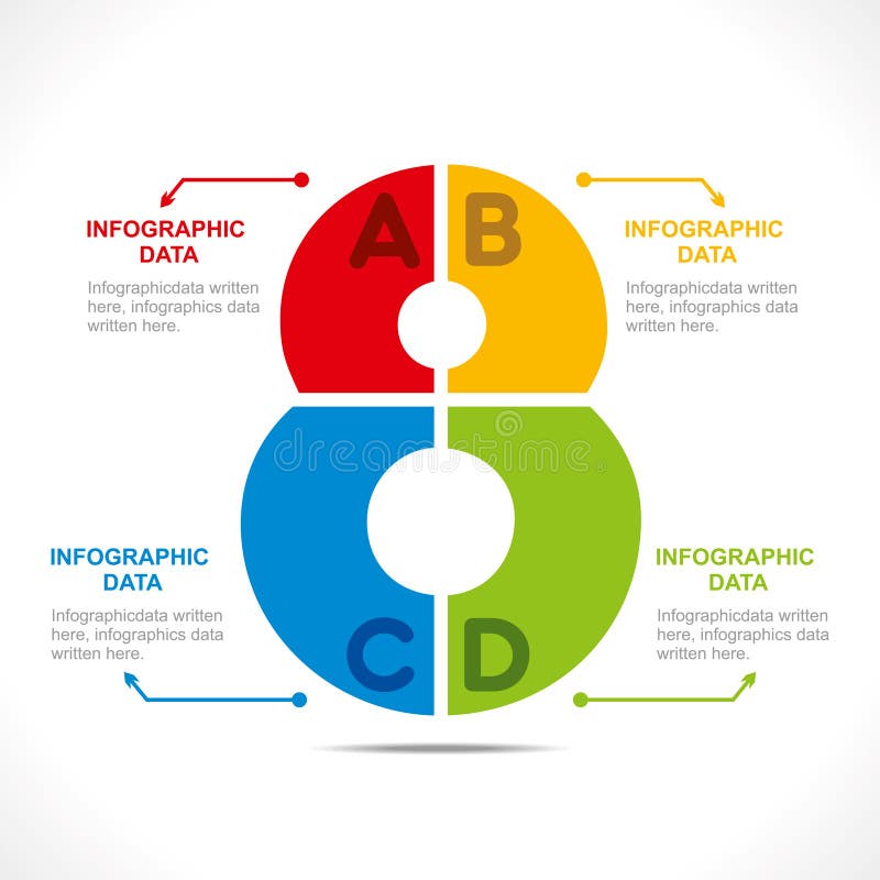 Creative Number Info-graphics Stock Vector - Illustration of figure ...