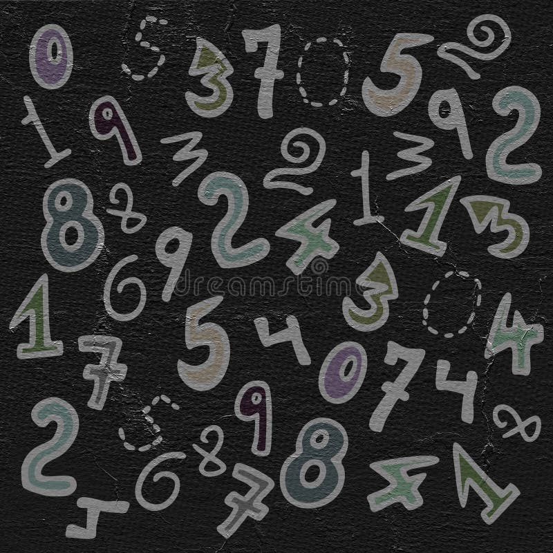 Creative numbers stock vector. Illustration of letters - 39539518