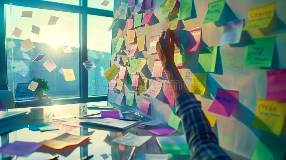 The Creative Office Brainstorming Session.AI Generated Image Stock ...