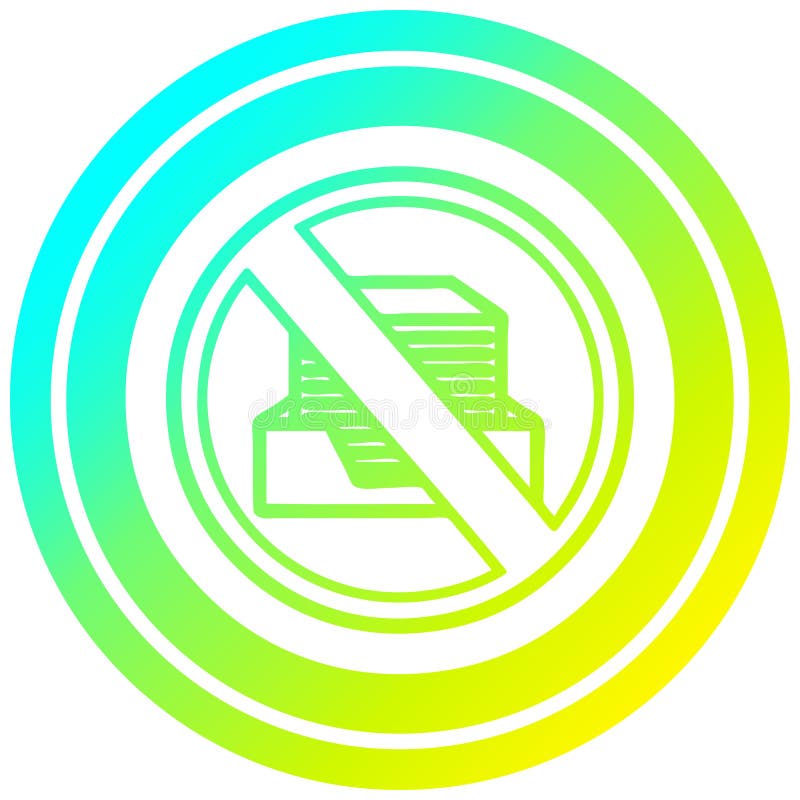 Office paperless icon stock vector. Illustration of paper - 147629828