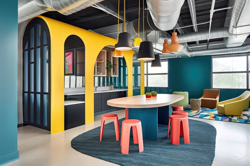 Creative Office Space with Bold Colors, Dynamic Designs, and Unexpected ... Creative Office Space with Bold Colors, Dynamic Designs, and Unexpected ...
