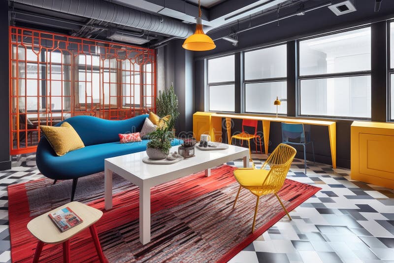 Creative Office Space with Bold Colors, Dynamic Designs, and Unexpected ... Creative Office Space with Bold Colors, Dynamic Designs, and Unexpected ...