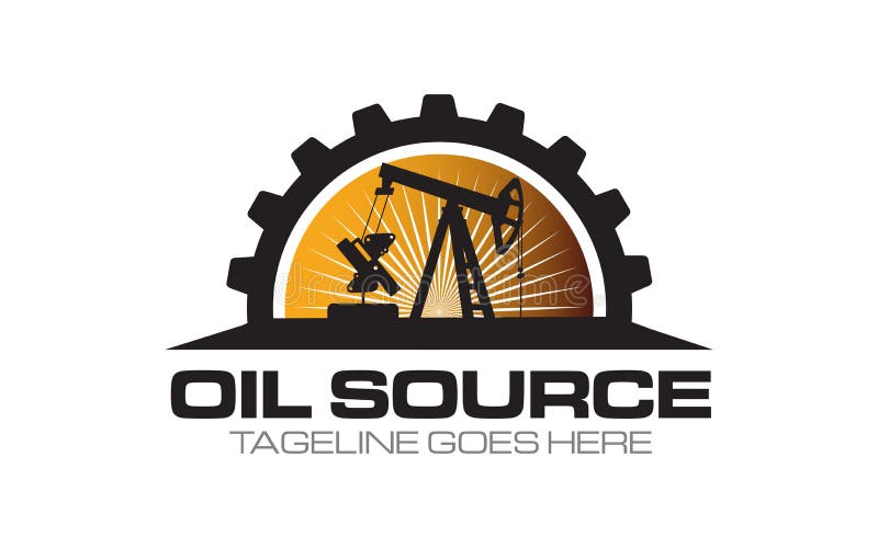 Creative of Oil Source Logo Design Stock Vector - Illustration of ...