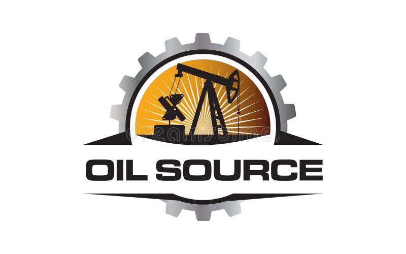 Creative of Oil Source Logo Design Stock Vector - Illustration of ...