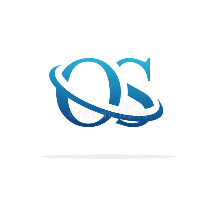 Creative OS Logo Icon Design Stock Vector - Illustration of concept ...