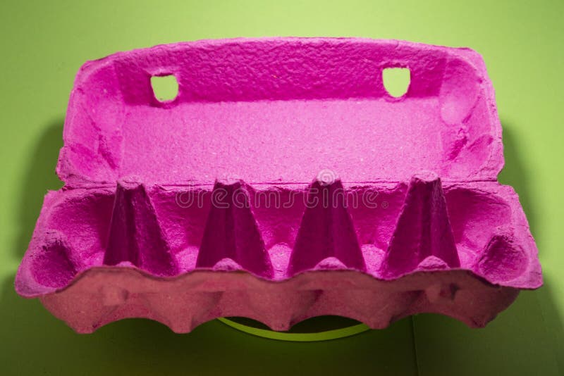 Creative Packaging for Eggs Chroma Key Isolated .concept Safety Moving ...