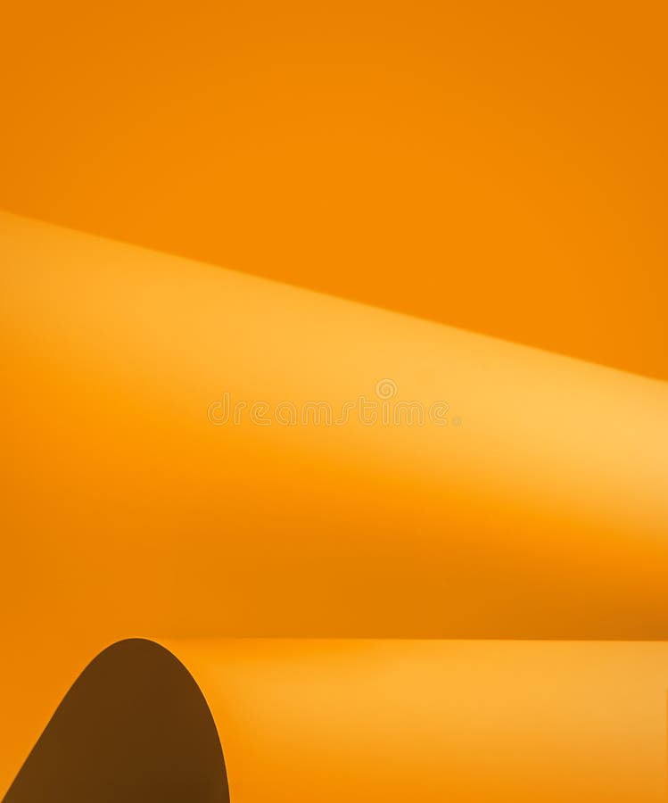 The Creative Paper Fold Background Has a Vibrant Orange Shade for ...