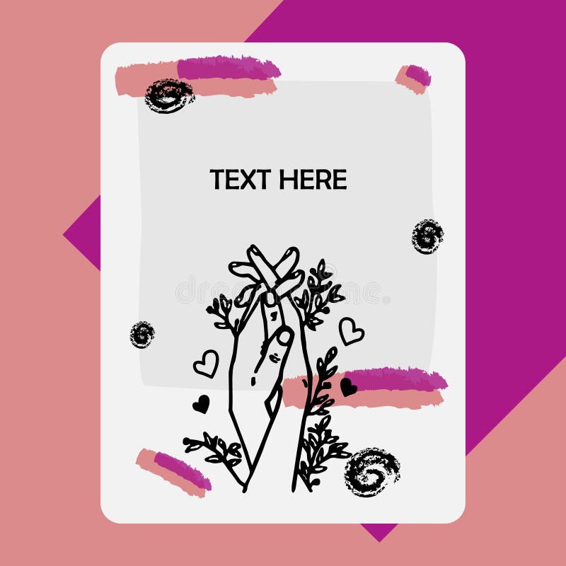 Creative Paper Notes and Card Design Stock Vector - Illustration of ...