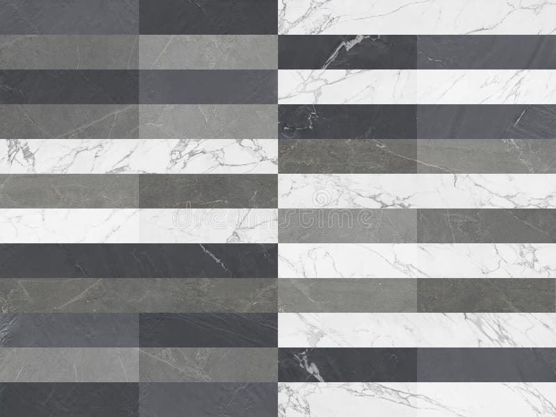 Creative Patchwork Pattern Stone Ceramic Wallpaper Design. White Marble ...