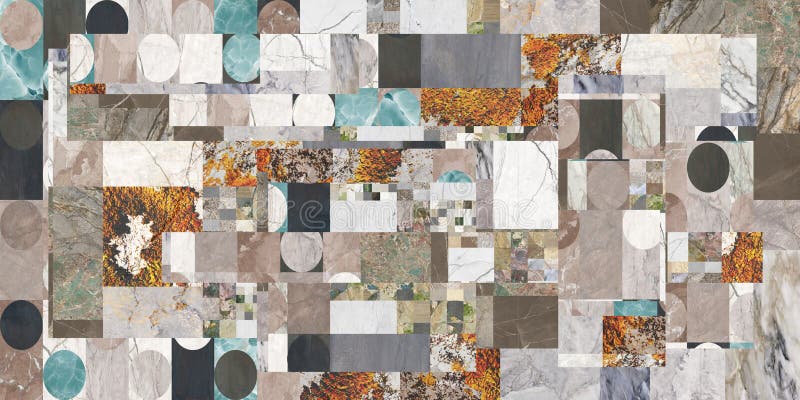 Patchwork with Marbles, Stones and Other Textures for Digital Use ...