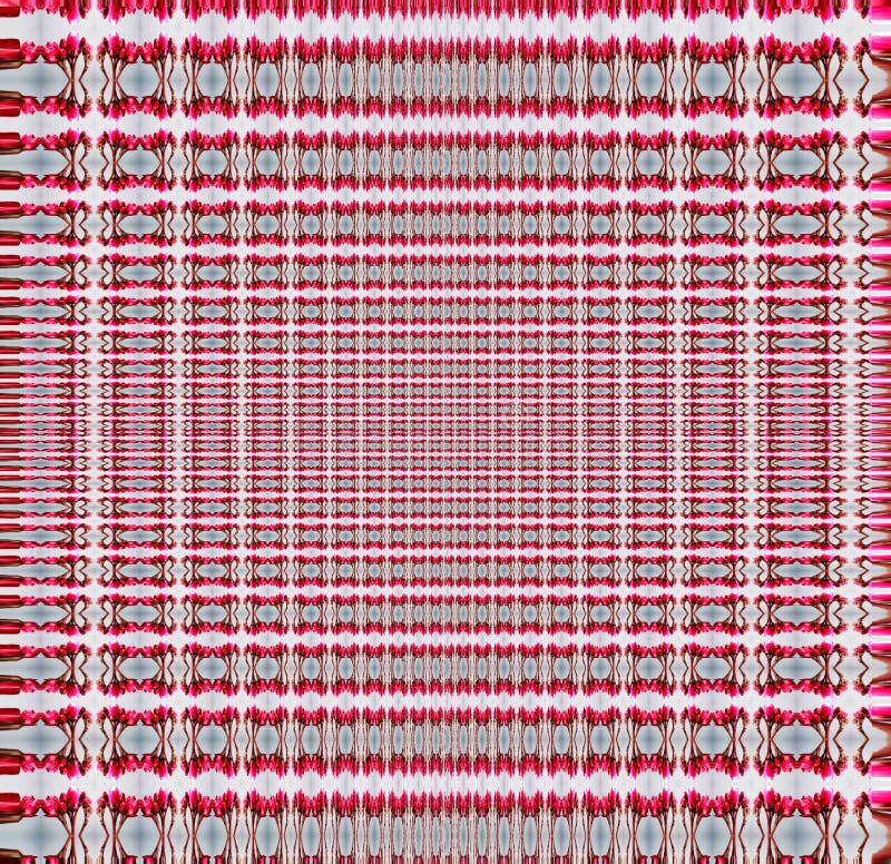 Creative Fabric Pattern Design in Red and White Combination Stock ...