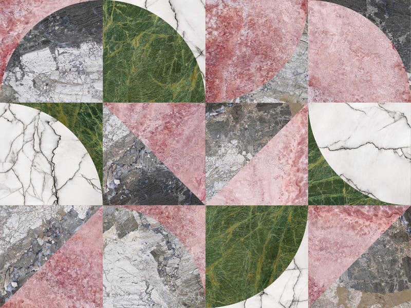 Creative Pattern Stone Ceramic Wallpaper Design. Natural Stones Marbles ...
