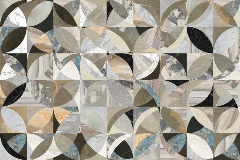 Creative Pattern Stone Ceramic Wallpaper Design. Natural Stones Marbles ...