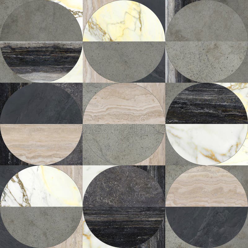 Creative Pattern Stone Ceramic Wallpaper Design. Natural Stones Marbles ...