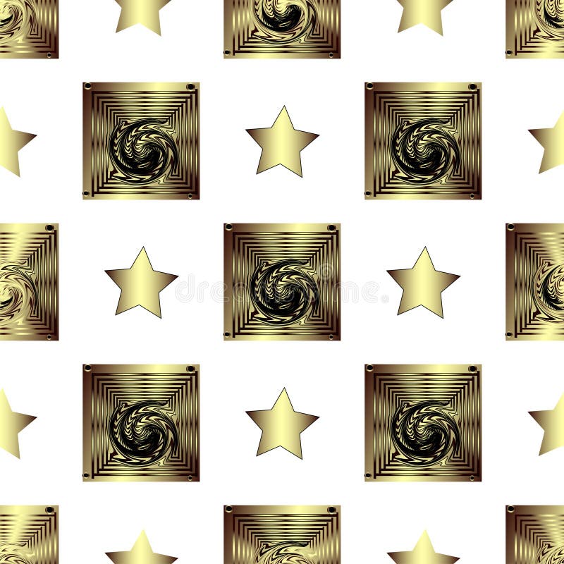 Creative Patterned Texture in the Form of a Square Tile Stock Vector ...