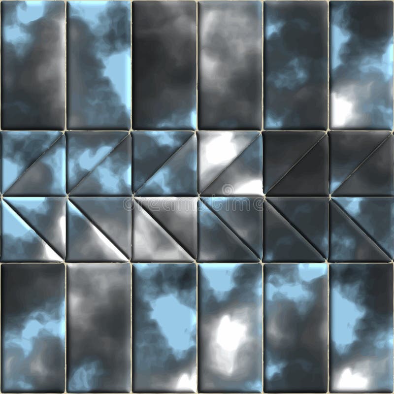 Creative Patterned Texture in the Form of Square Tiles Stock Vector ...